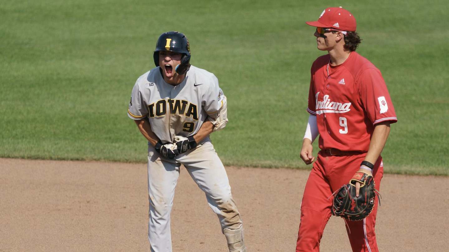 Indiana Hoosiers Waste Great Luke Sinnard Start, Fall 9-4 as Iowa Rallies Late in Big Ten ...