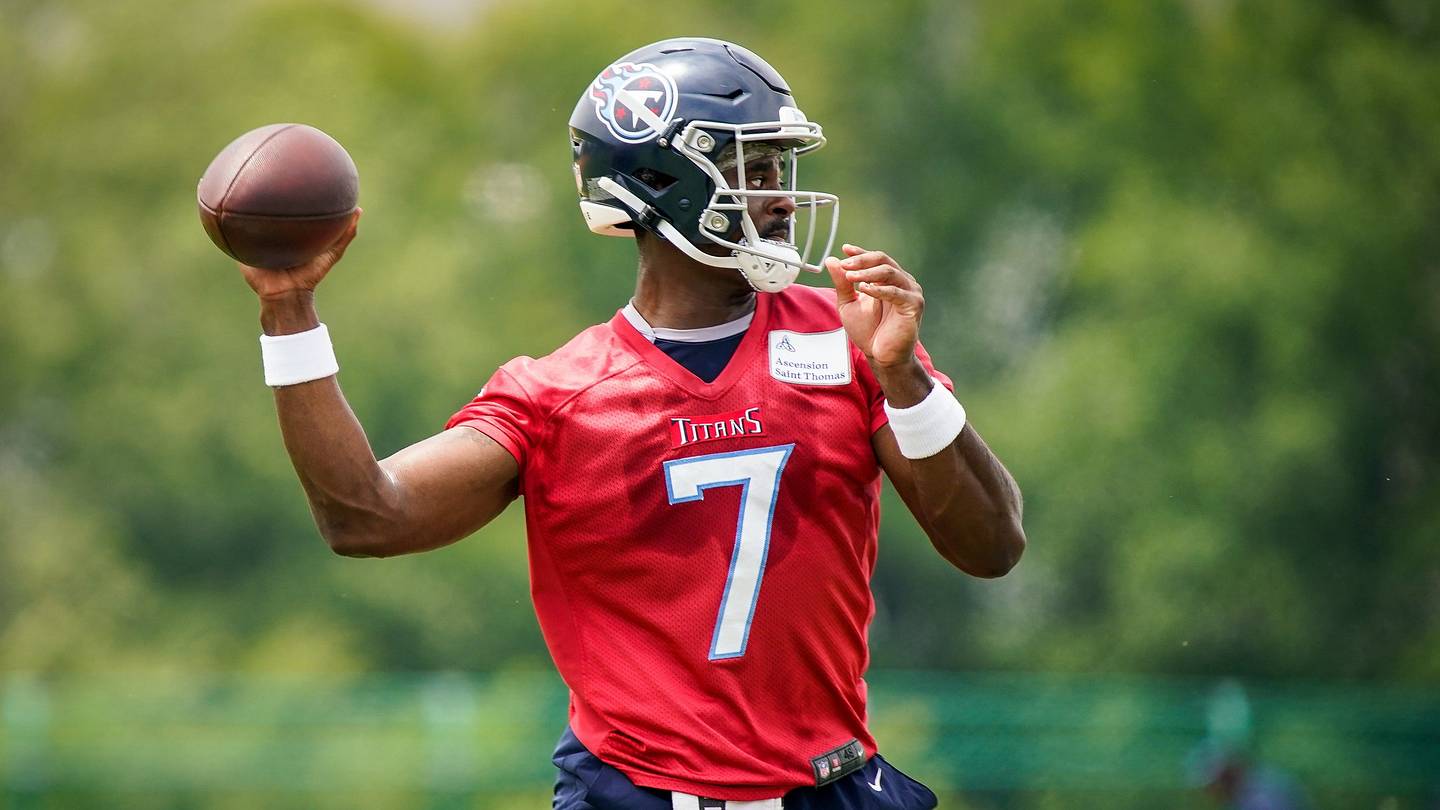 Titans Malik Willis Ranks High Among League No. 3 Quarterbacks - Sports ...