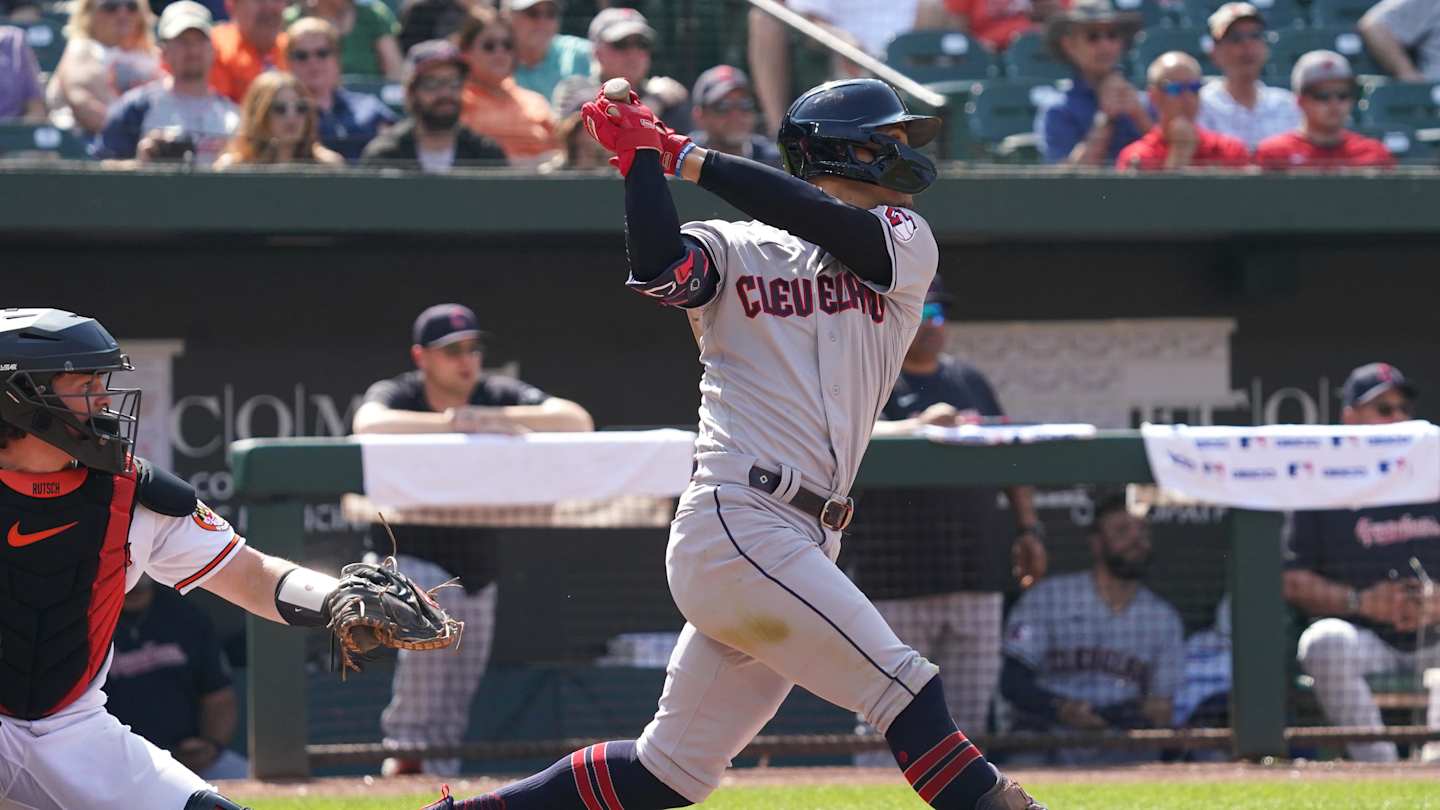 Andres Gimenez Finding Swing As Guardians' Bats Heat Up - Sports ...