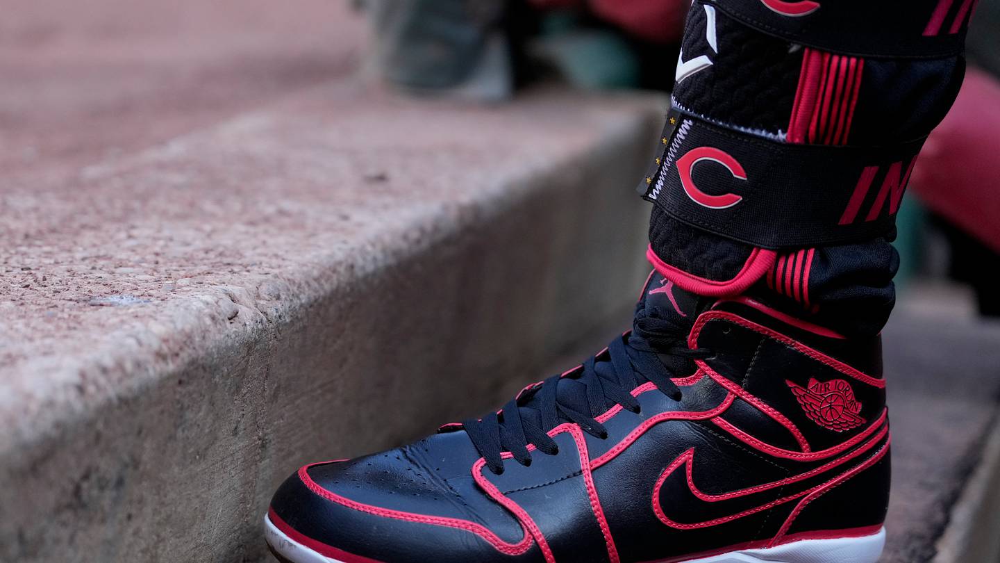 Jonathan India Wears Jordan Cleats in Cincinnati Reds Colors - Sports ...