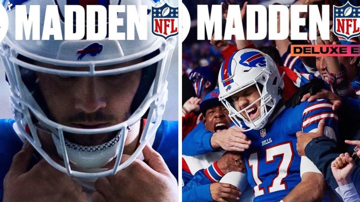 Josh Allen ‘Childhood Dream Come True!’ Buffalo Bills QB Madden Cover ...
