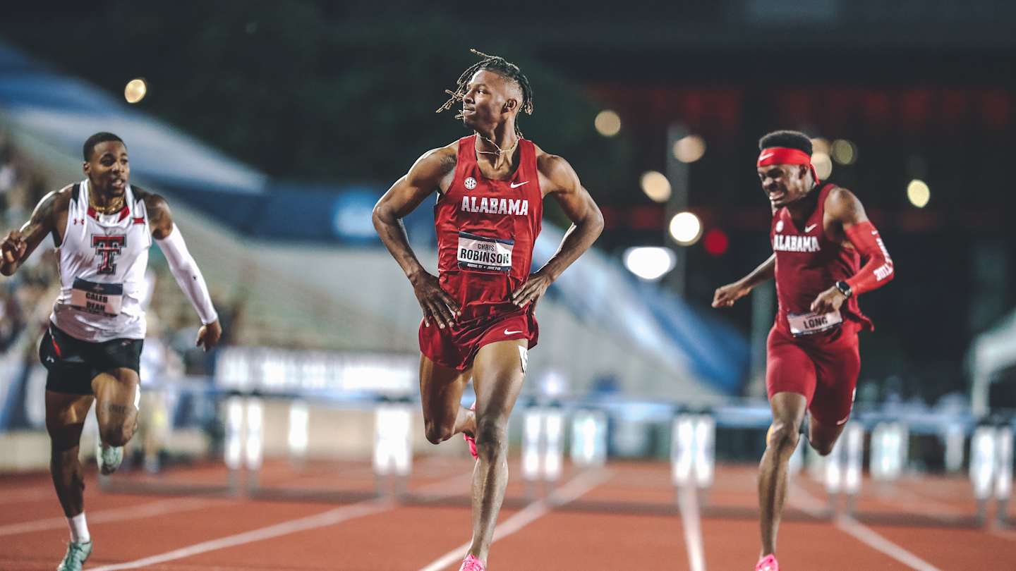 Alabama Track's Chris Robinson Wins Individual NCAA Title in 400m ...