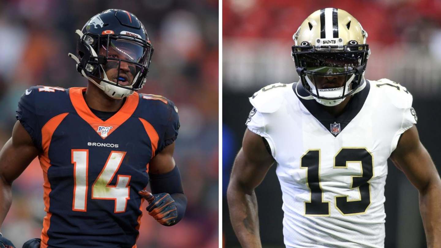 Denver Broncos WR Courtland Sutton Studying WR Michael Thomas aka the ...