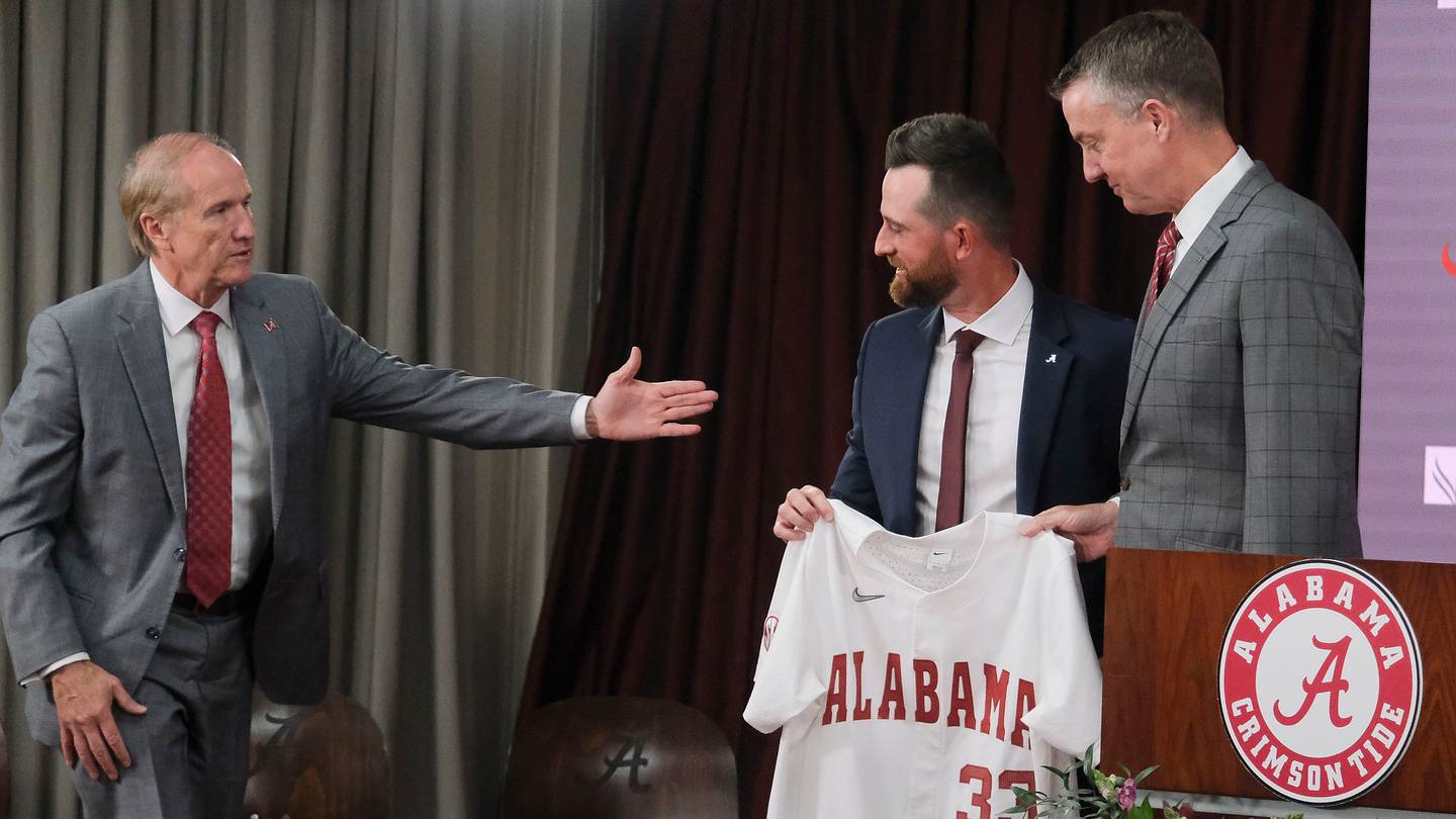 New Alabama Baseball Coach Rob Vaughn His Own Man in Tuscaloosa ...