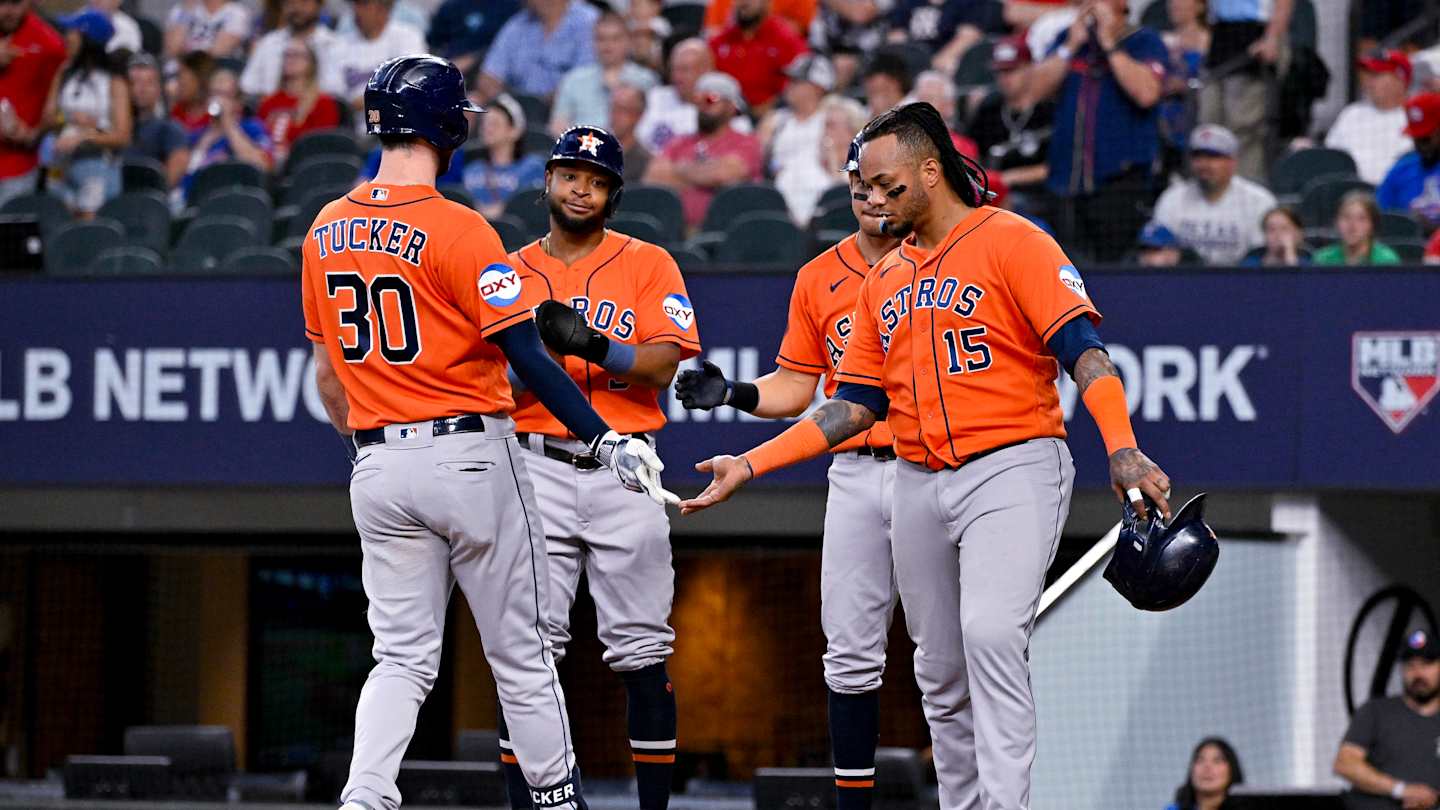 Watch: Kyle Tucker Grand Slam Knocks Out Martin Perez, Houston Astros ...