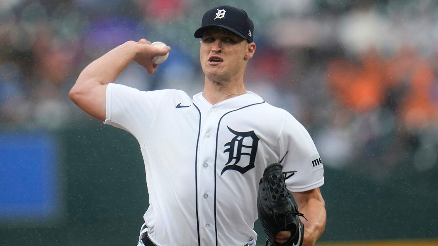Tigers’ Matt Manning ‘Had No Idea’ He Was Throwing a No-Hitter Against ...
