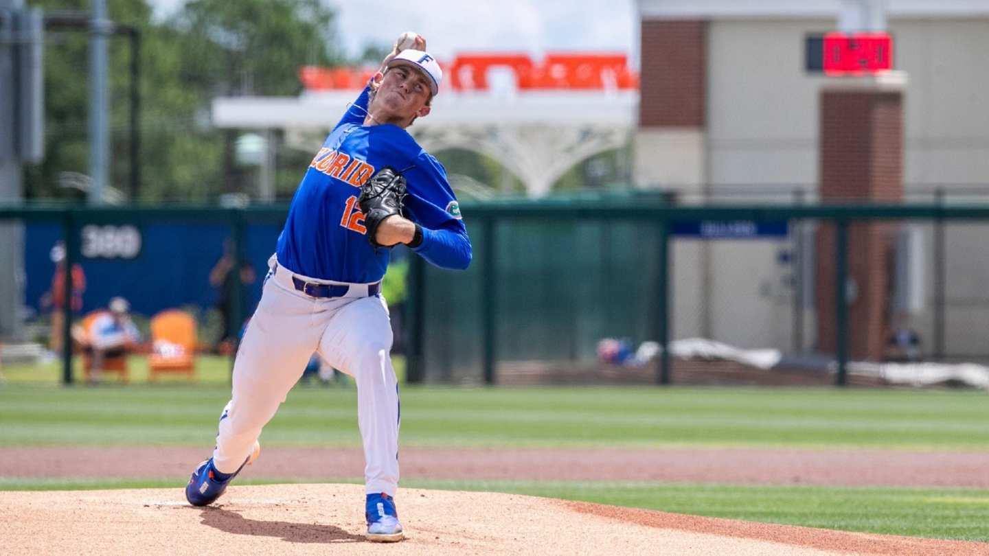 MLB Draft: Florida Gators RHP Hurston Waldrep to Atlanta Braves ...