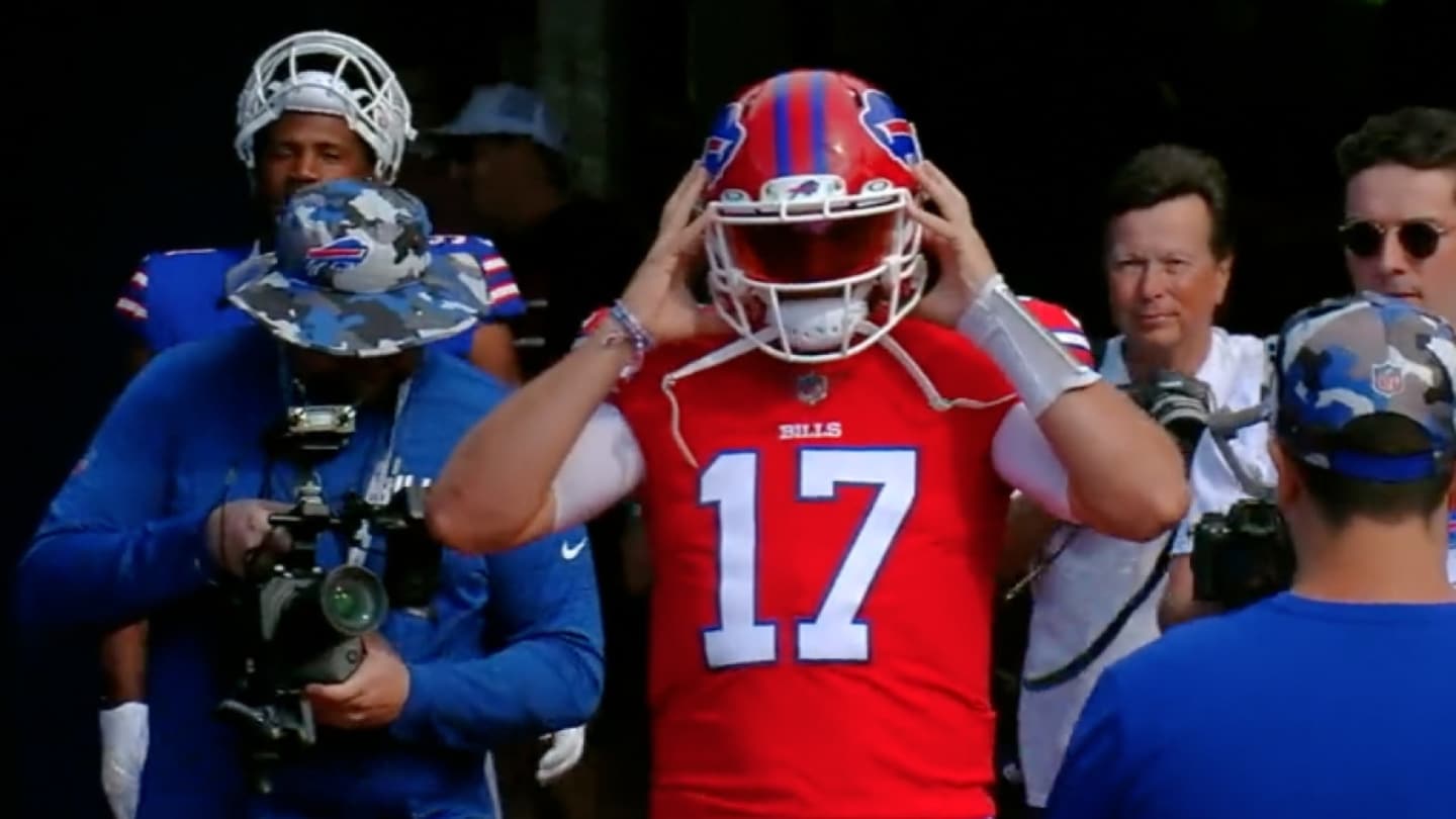 Buffalo Bills Uniforms Best in NFL? The Red Helmet Debate - Sports ...