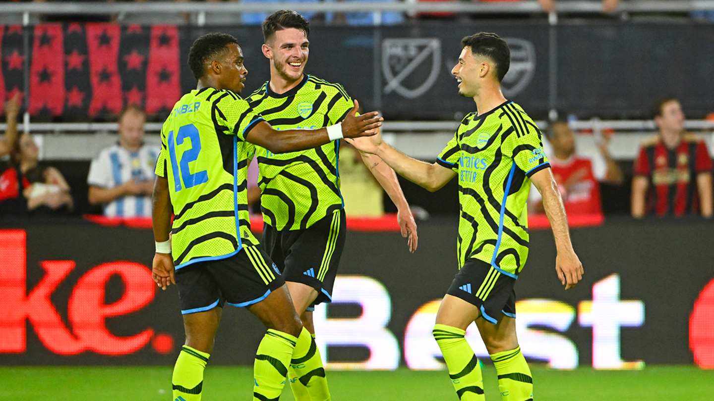 Arsenal Routs MLS All-Stars in Declan Rice’s Debut - Sports Illustrated