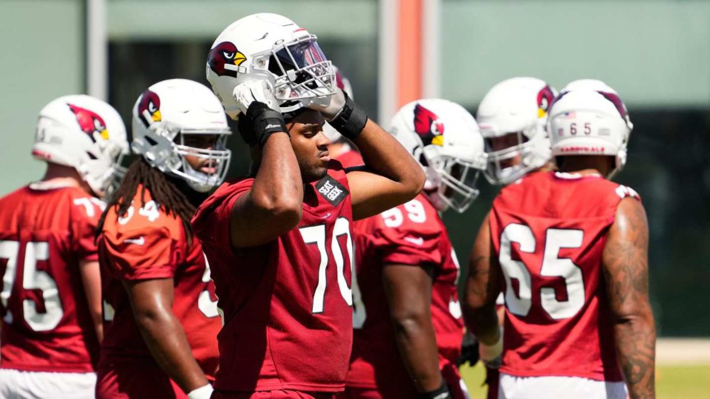 Inside the Tasty Rookie Duties of Arizona Cardinals OL Paris Johnson ...