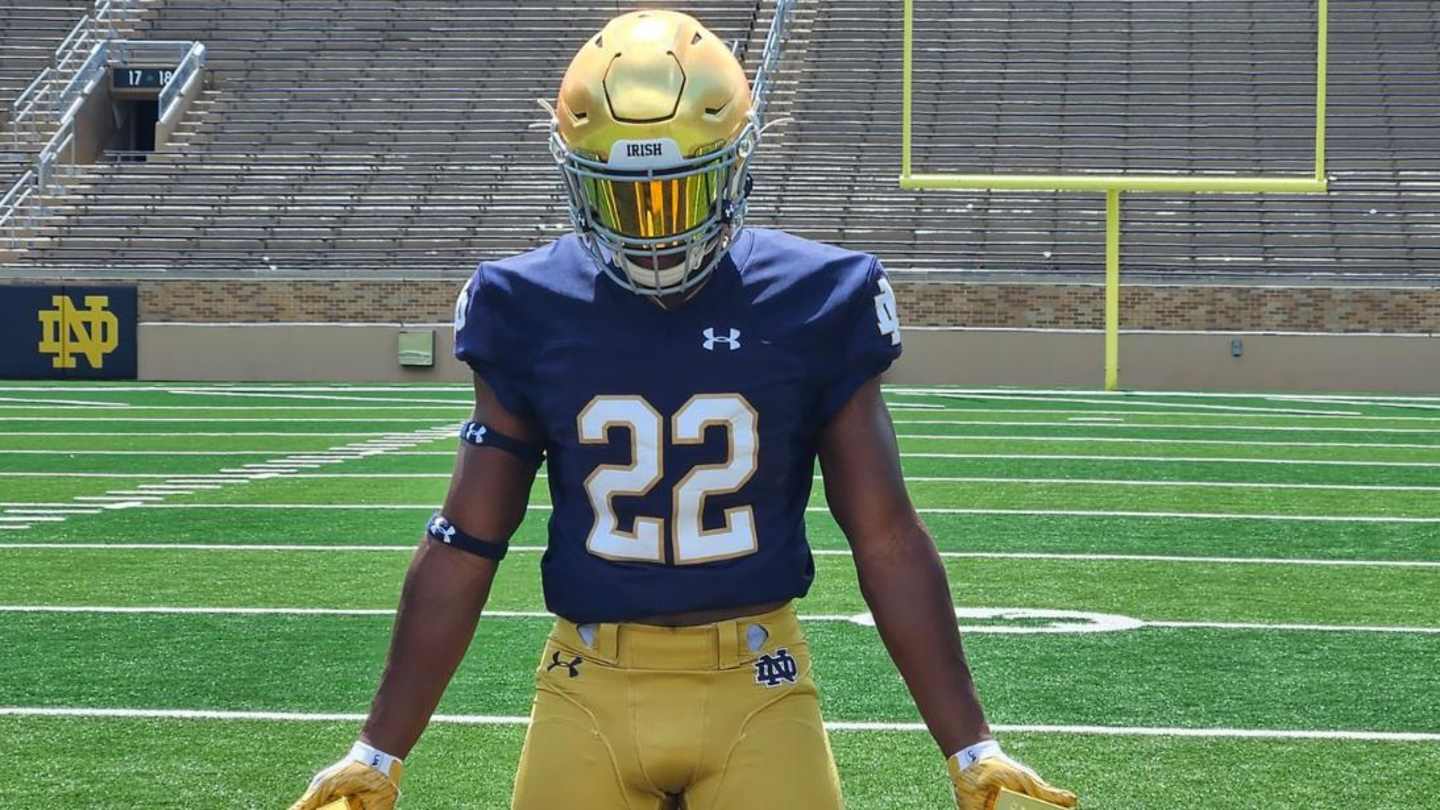 Running Back Daniel Anderson Commits To Notre Dame - Sports Illustrated ...