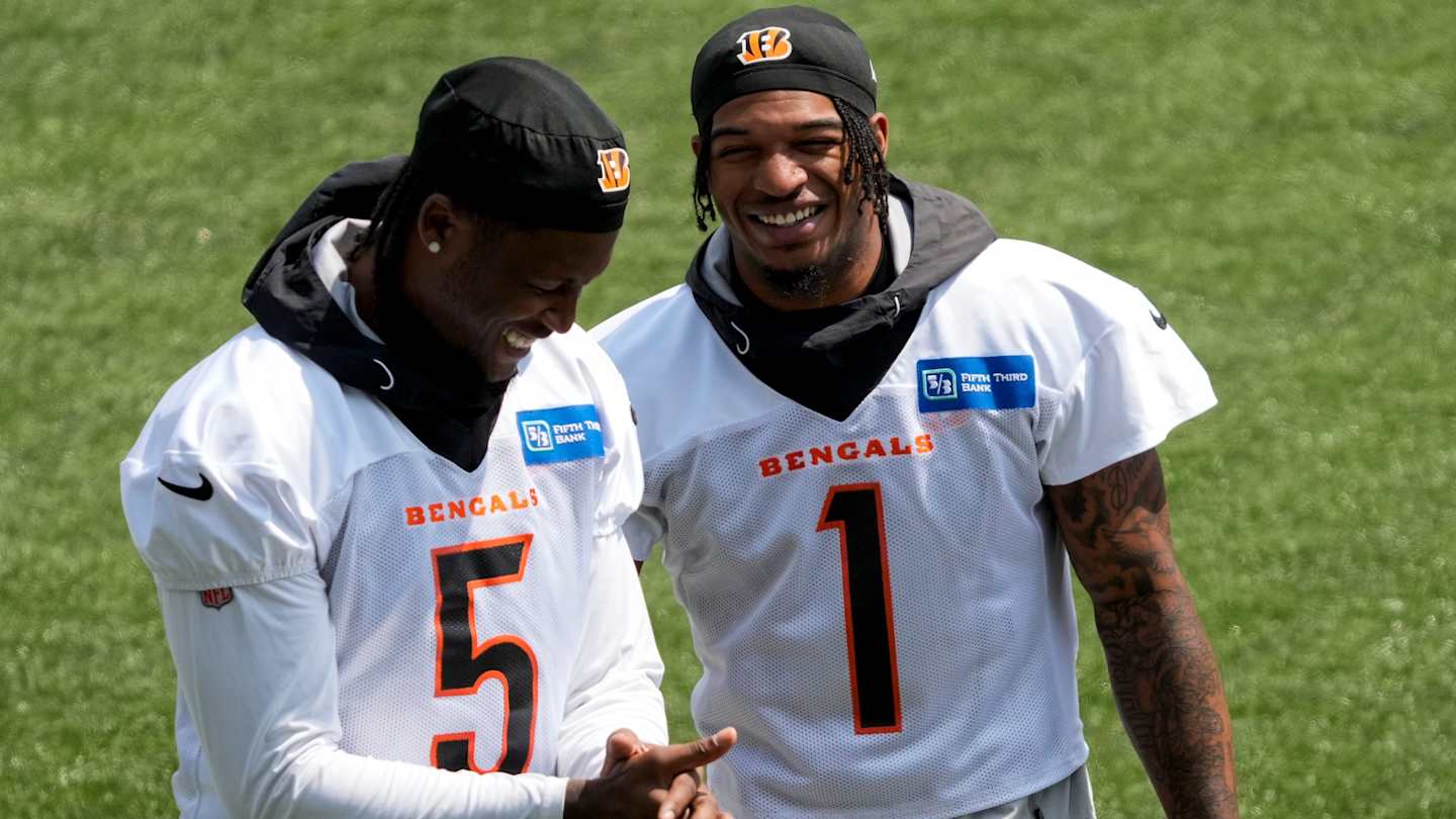 Bengals’ Ja'Marr Chase, Tee Higgins leading deep receiving corps at ...