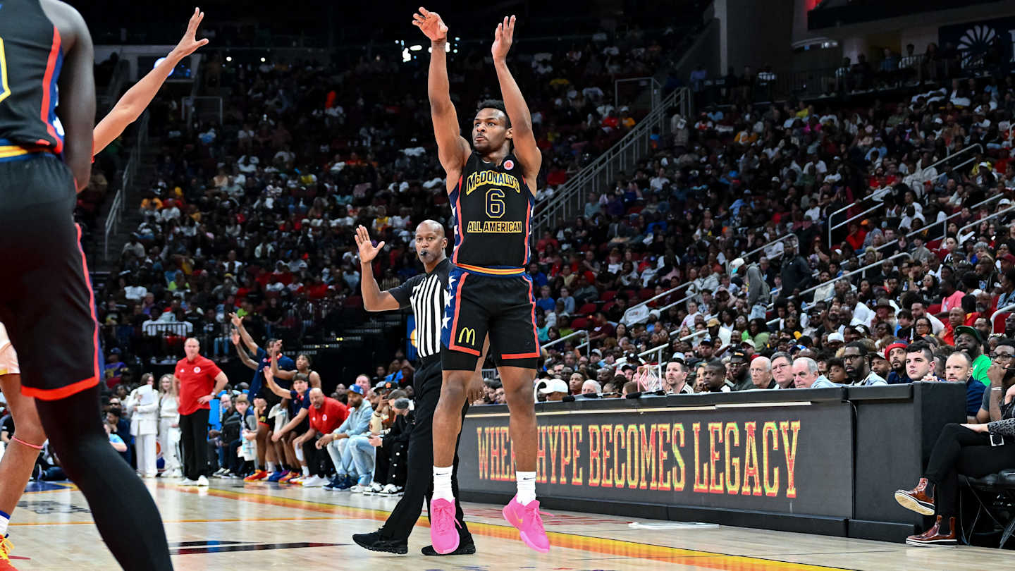 USC Basketball: Bronny James' Trojans Jersey To Hit Store Shelves - Sports Illustrated USC ...