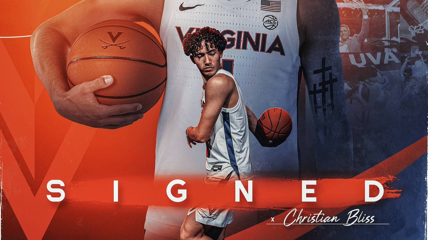 Virginia Commit Christian Bliss Reclassifies to 2023, Will Redshirt 23 ...
