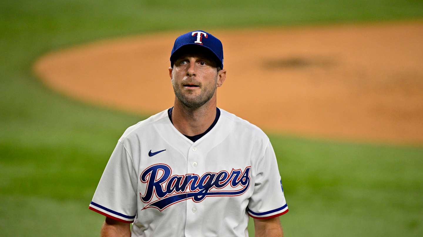 Texas Rangers Pitcher Max Scherzer Out For Remainder of Regular Season ...