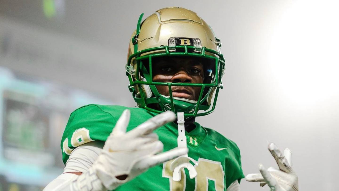 Five-Star KJ Bolden Commits to Florida State Football - Sports ...