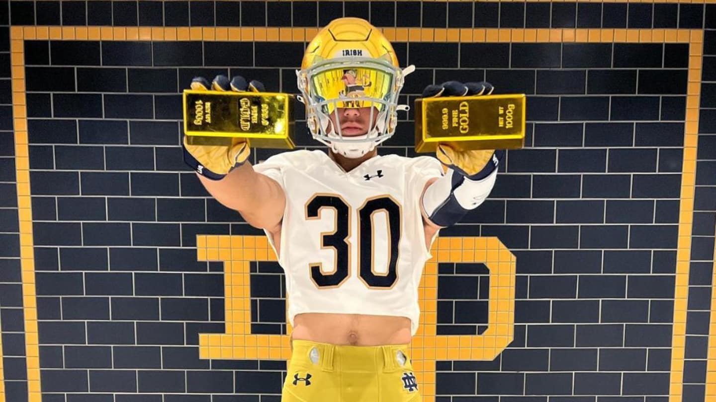 Notre Dame Continues To Push For Dynamic Wide Receiver Derek Meadows ...