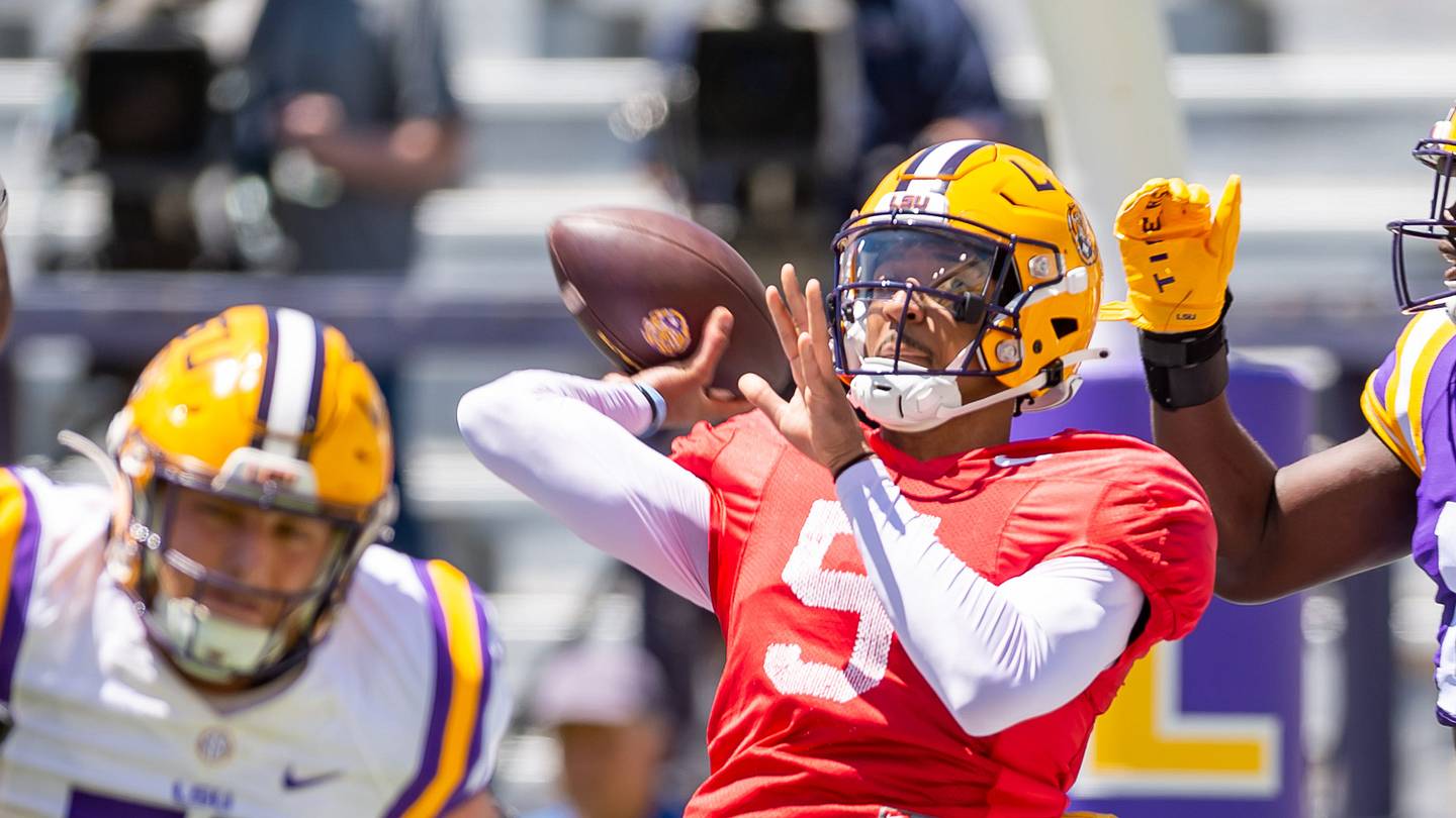 LSU QB Jayden Daniels: 'I've Grown As A Whole As A Quarterback ...