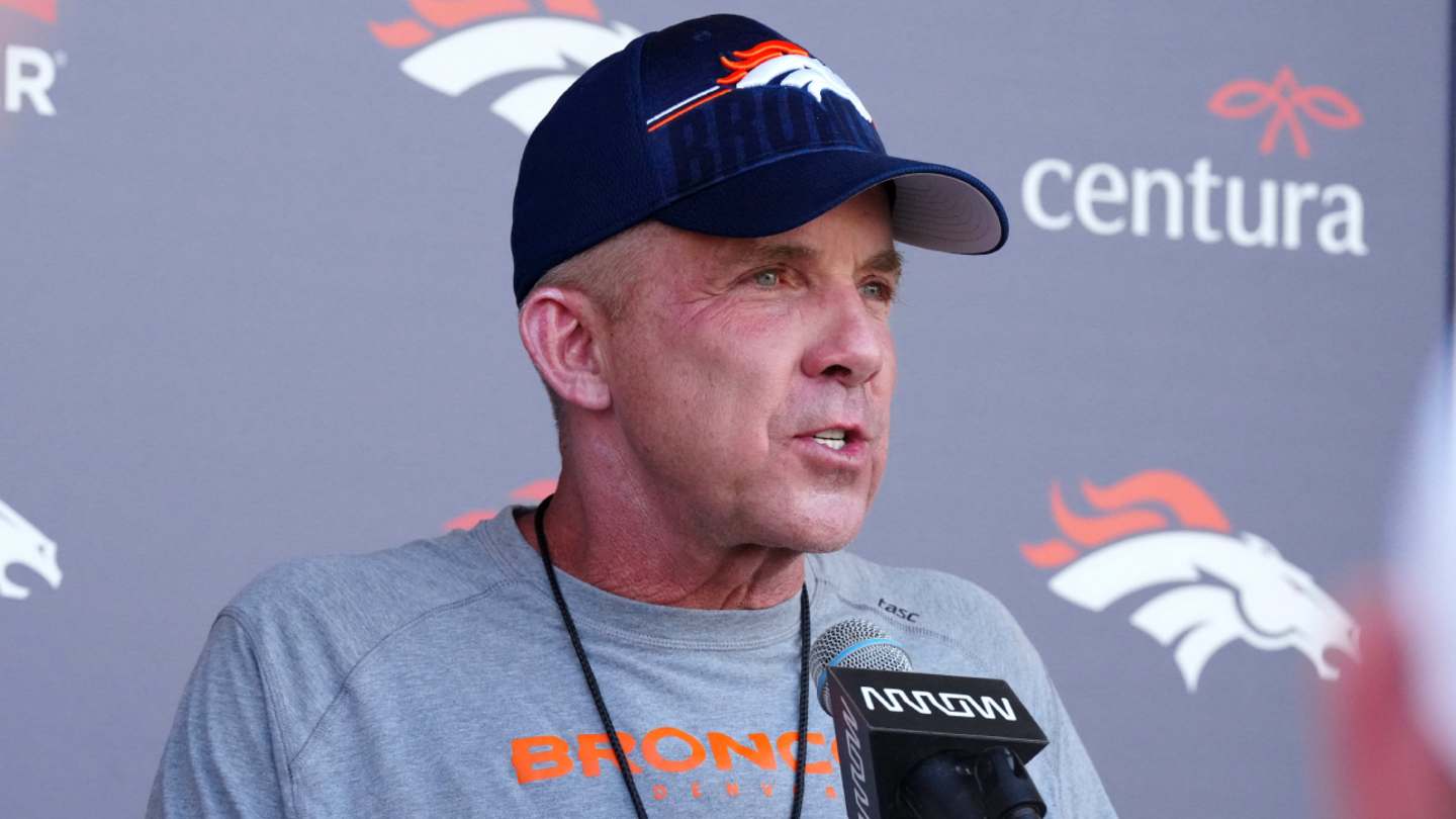 Sean Payton Has New Rules for Broncos Preseason Including a Bizarre Hat ...