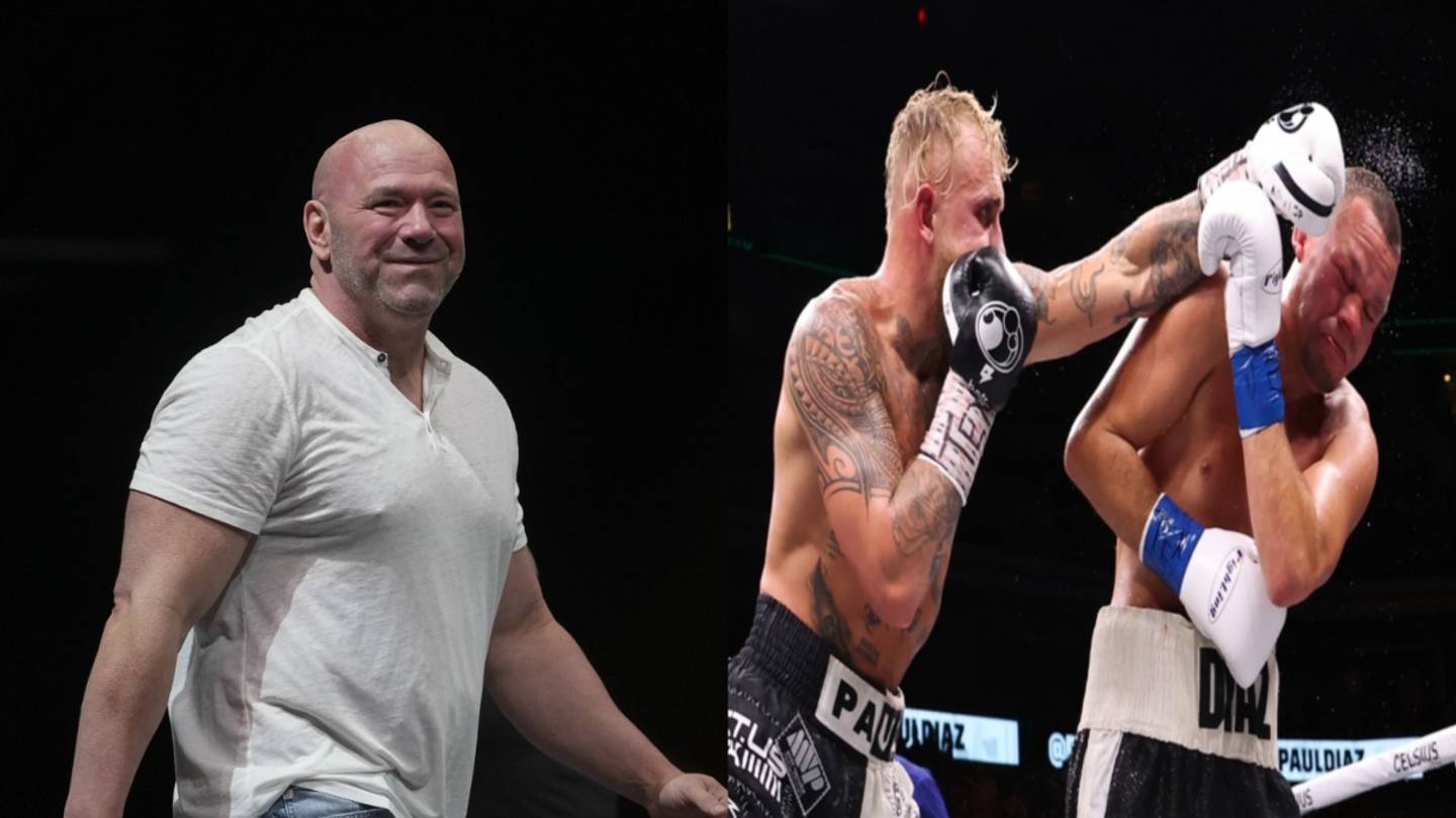 Dana White Reacts To Nate Diaz's Loss Against Jake Paul In Boxing Debut ...