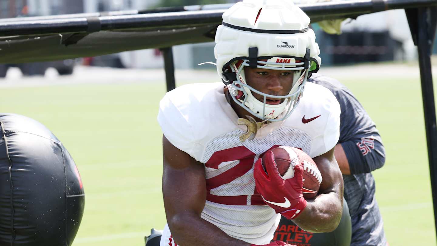 Alabama True Freshman RB Justice Haynes Misses Second Scrimmage with ...