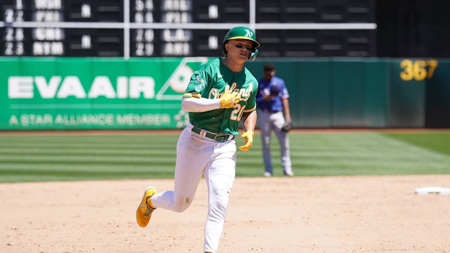 Zack Gelof Makes Oakland A's History With Sixth-Career Home Run ...