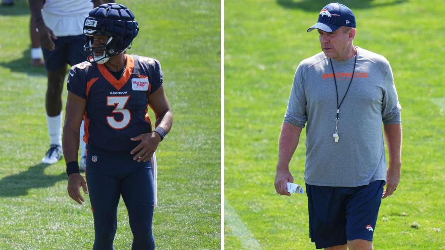 Payton Lays Out Expectations for Russell Wilson in Preseason Debut - Sports Illustrated Mile ...