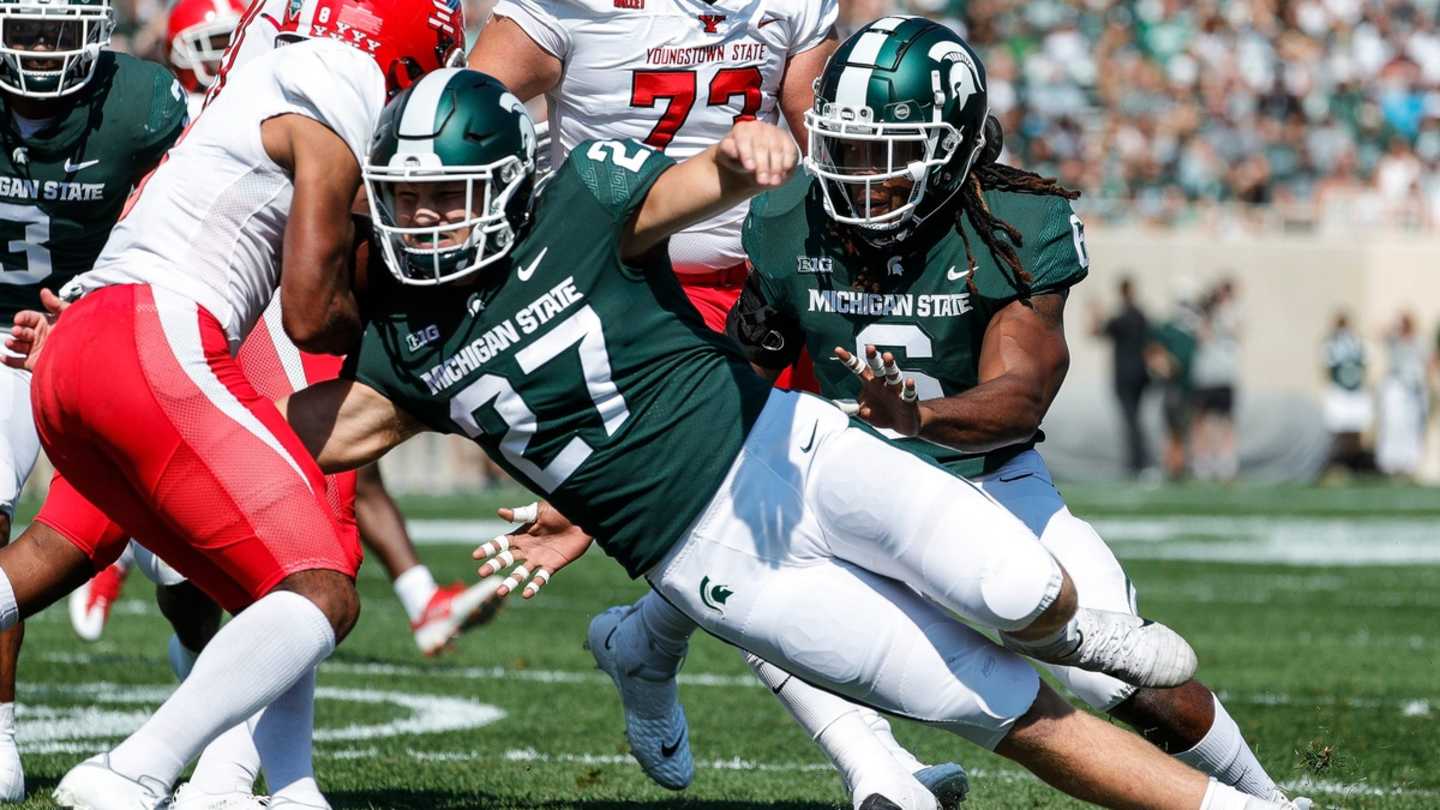 Michigan State linebackers: One thing I like, One thing I don't - Sports Illustrated Michigan ...