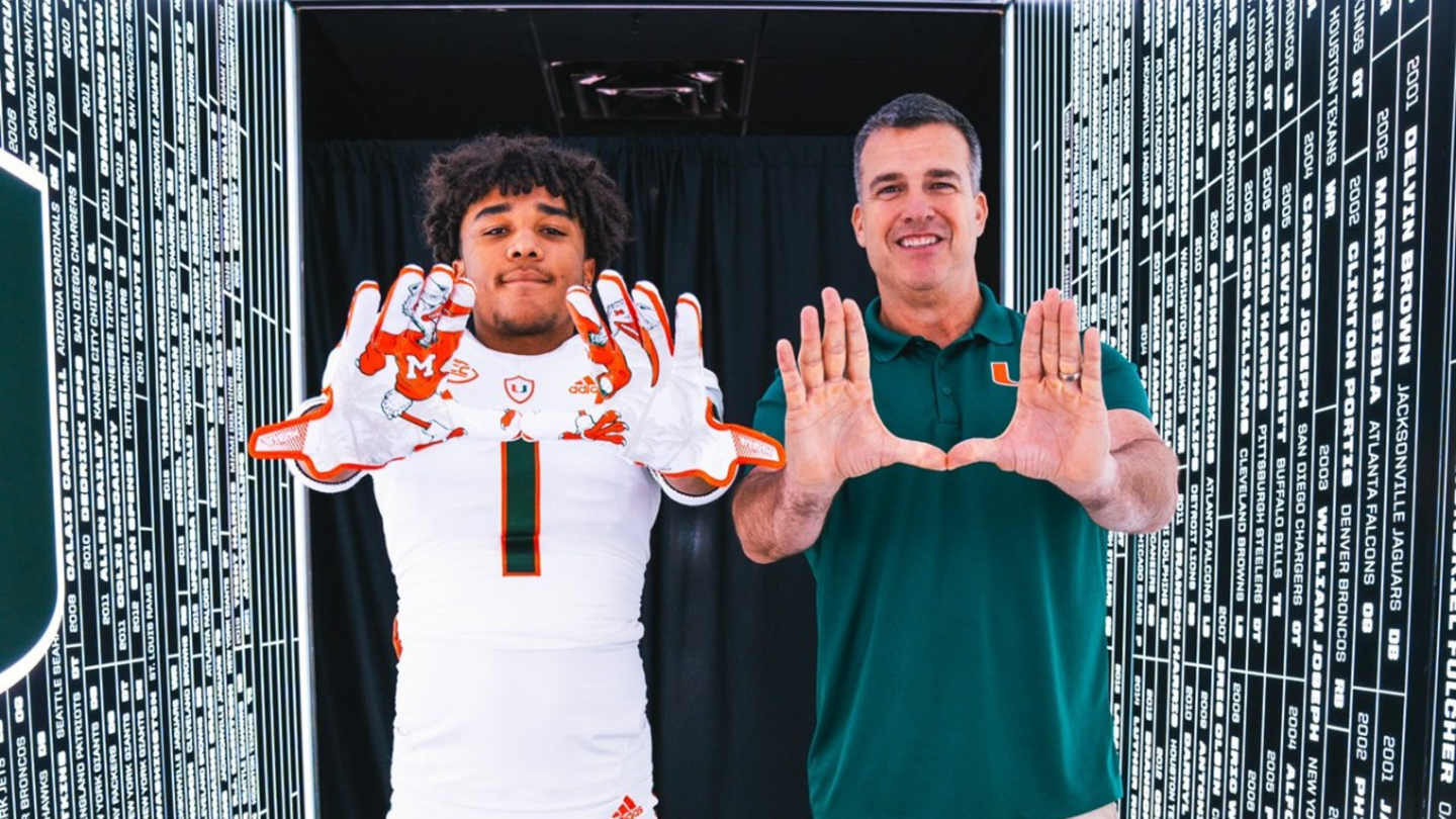 DB Jaydan Hardy Would 'Love to Play' for Hurricanes' Coach Jahmile ...