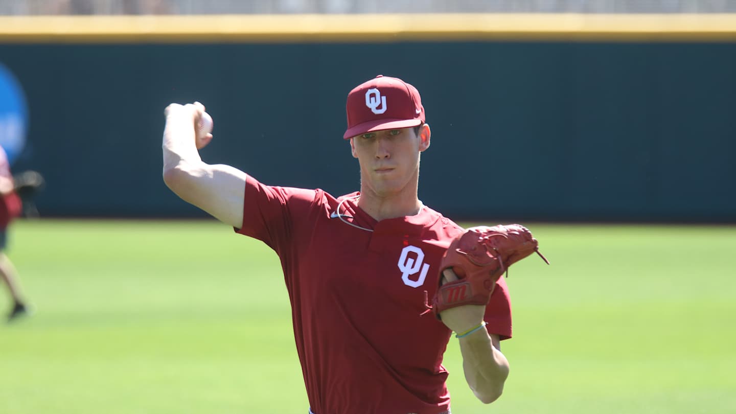How Oklahoma is Lining Up Their Pitching Moving Forward in the CWS ...