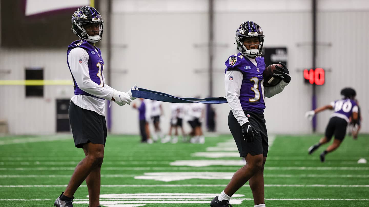 Mike Davis, Tyler Badie Flash in Ravens Mandatory Minicamp - Sports ...