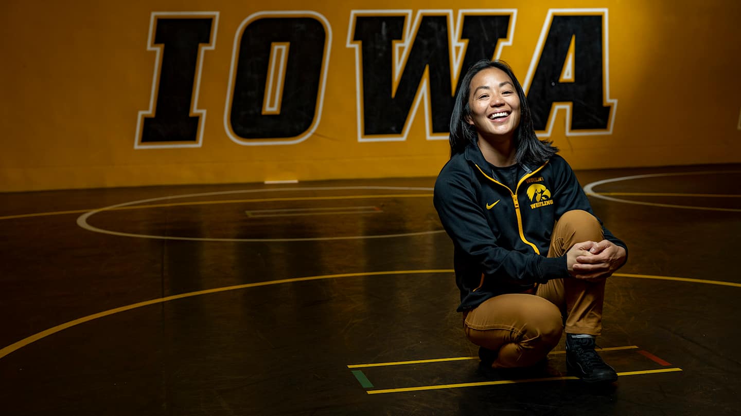 First Iowa women’s wrestling coach Clarissa Chun is Title IX ...