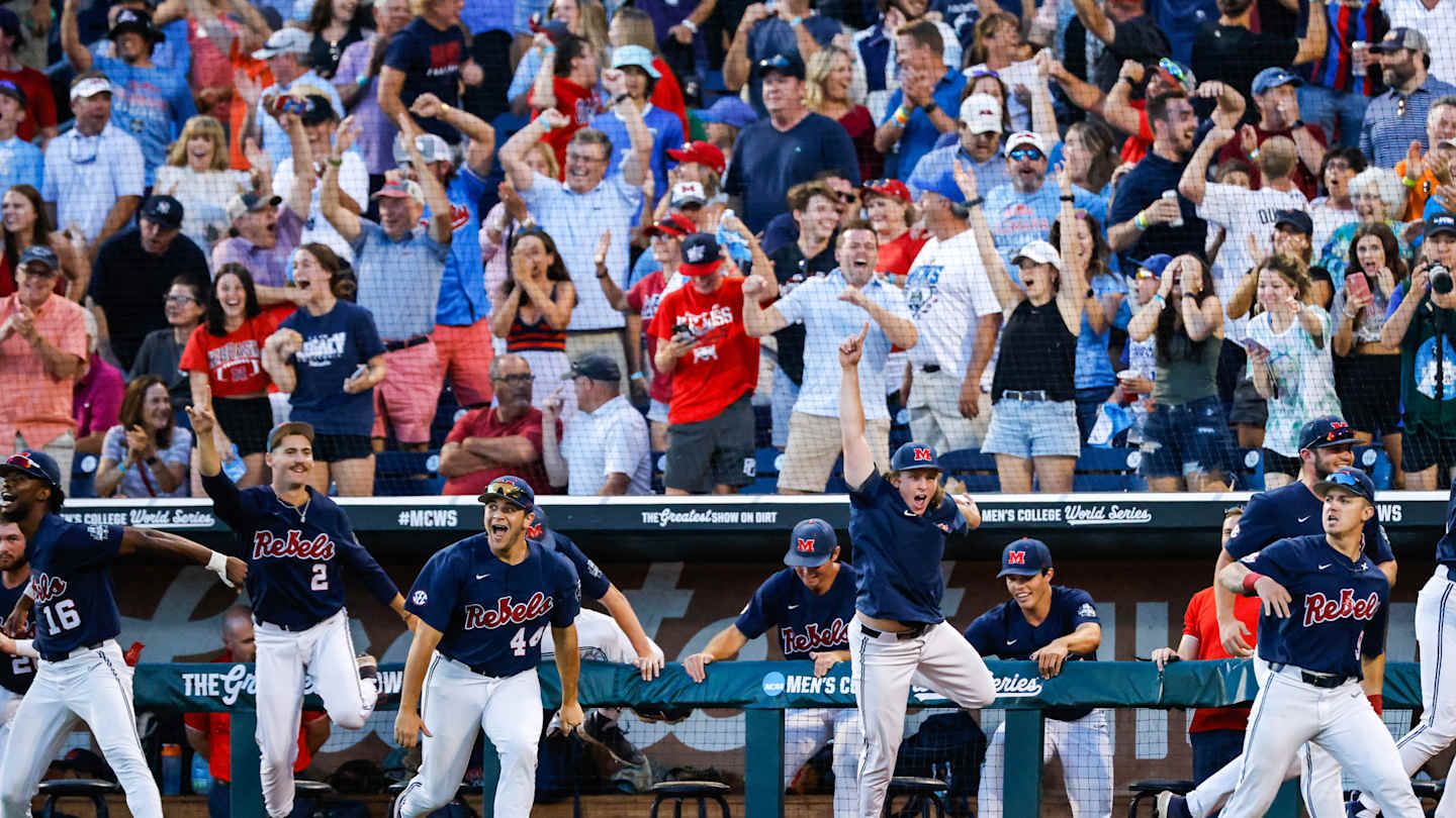 College World Series Championship: Ole Miss Takes Game One - The bats ...