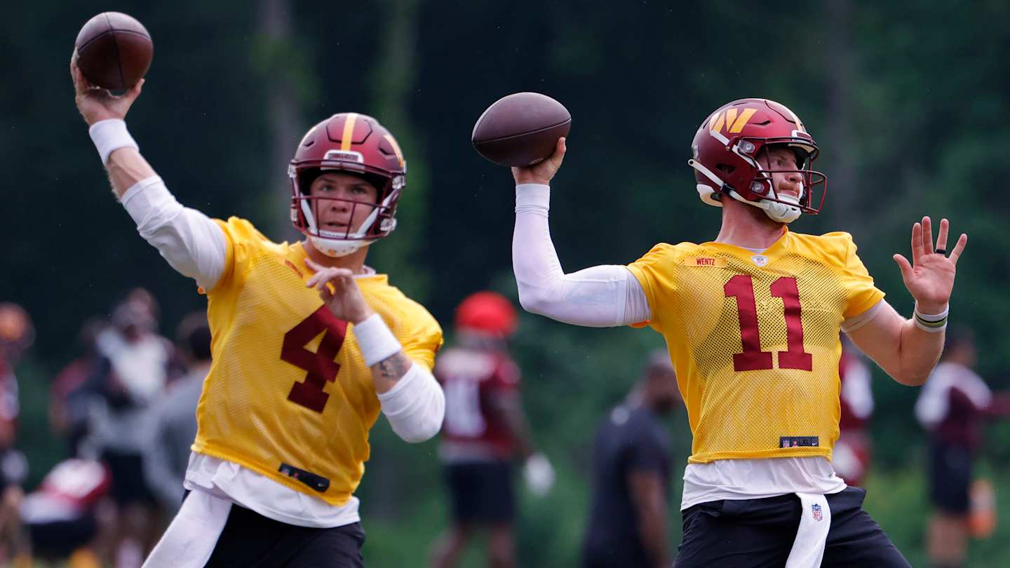 Washington Commanders Backup QB Taylor Heinicke Must Prepare to Start ...