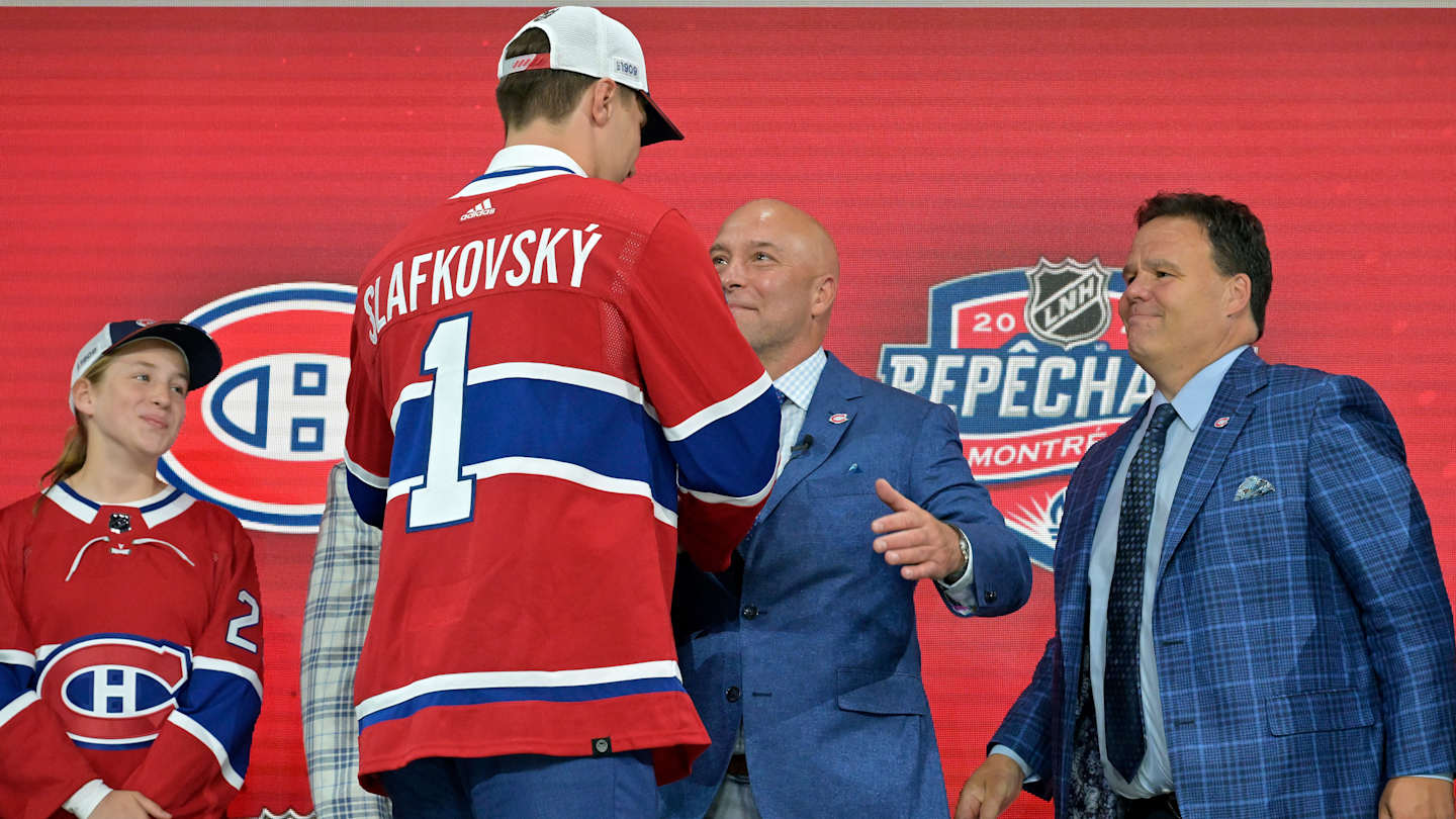 Canadiens Take Juraj Slafkovsky With No. 1 Pick in NHL Draft - Sports ...