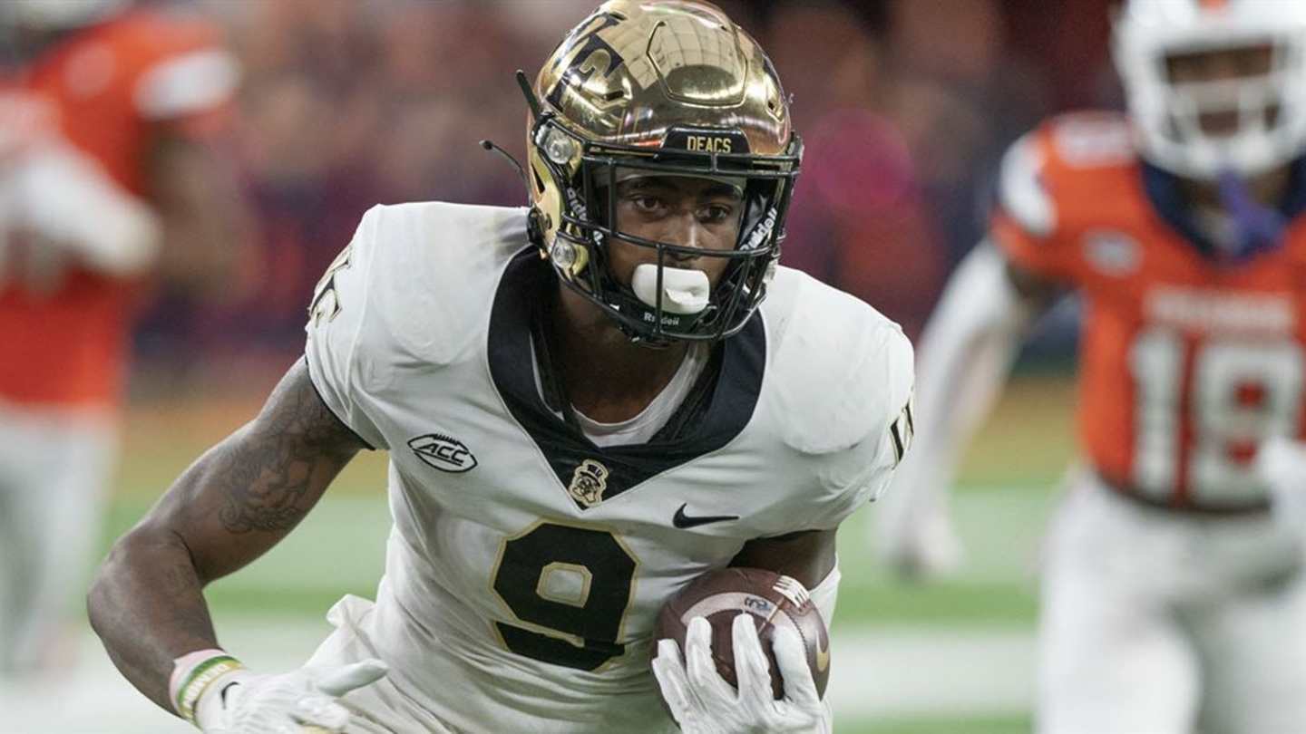 NFL Draft Profile: A.T. Perry, Wide Receiver, Wake Forest Demon Deacons ...