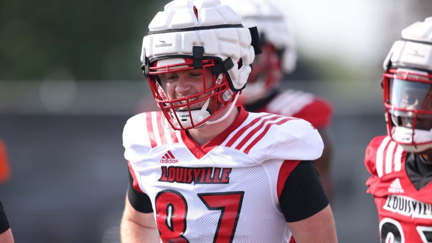 Report: Louisville Football Tight End Christian Pedersen Enters ...