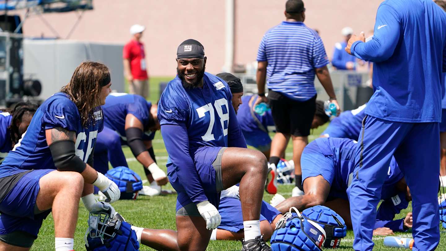 New York Giants OL Andrew Thomas on Why He Pushes Through Injuries in ...