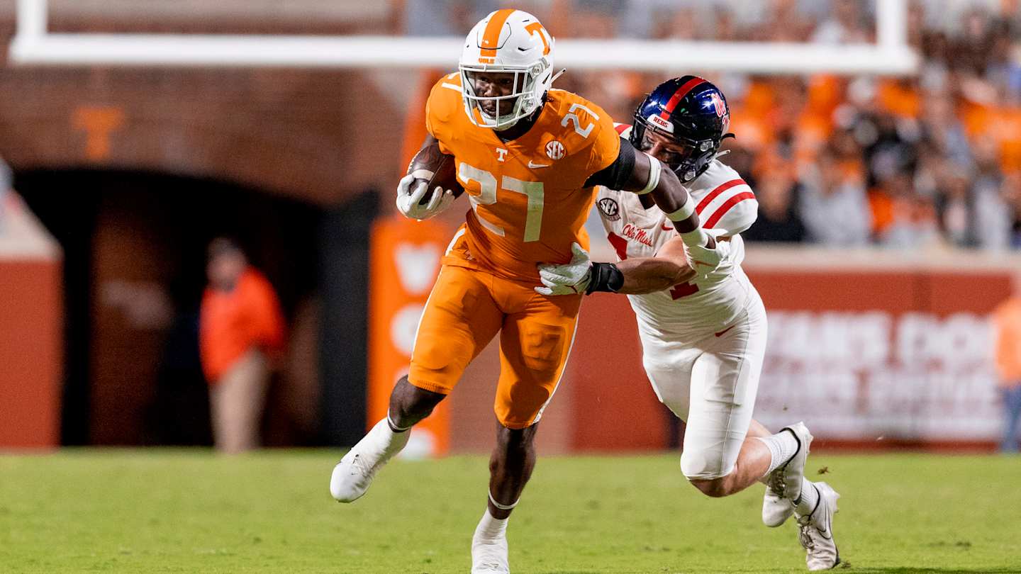 Just In: Tennessee Vols RB Len’Neth Whitehead to Miss 2022 Season Due ...