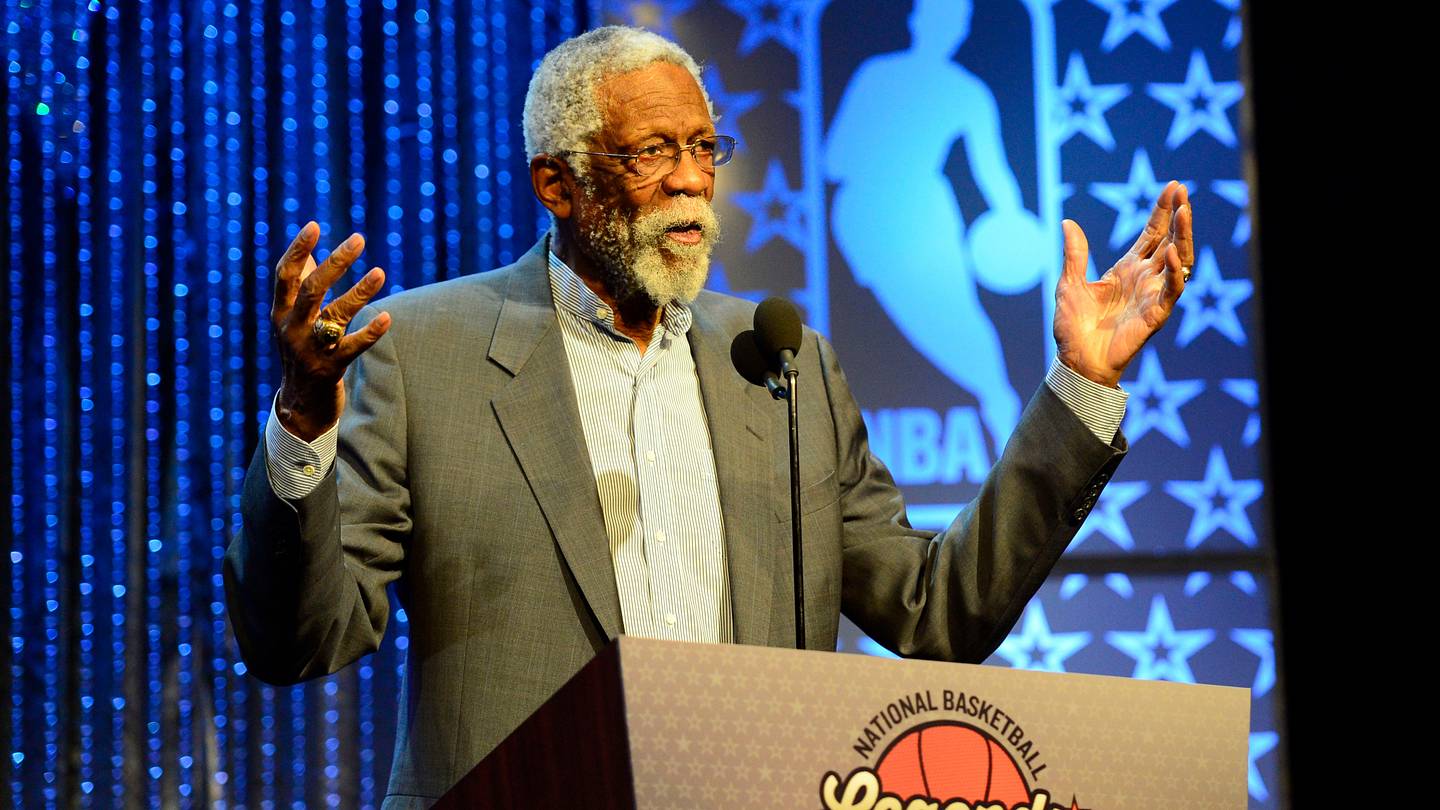 Celtics to Honor Bill Russell With Court Logo at TD Garden - Sports ...