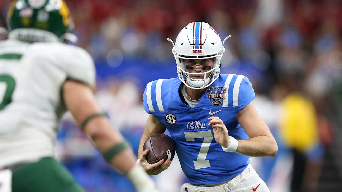 Rebels Coach Charlie Weis Jr. Discusses Ongoing Quarterback Competition ...