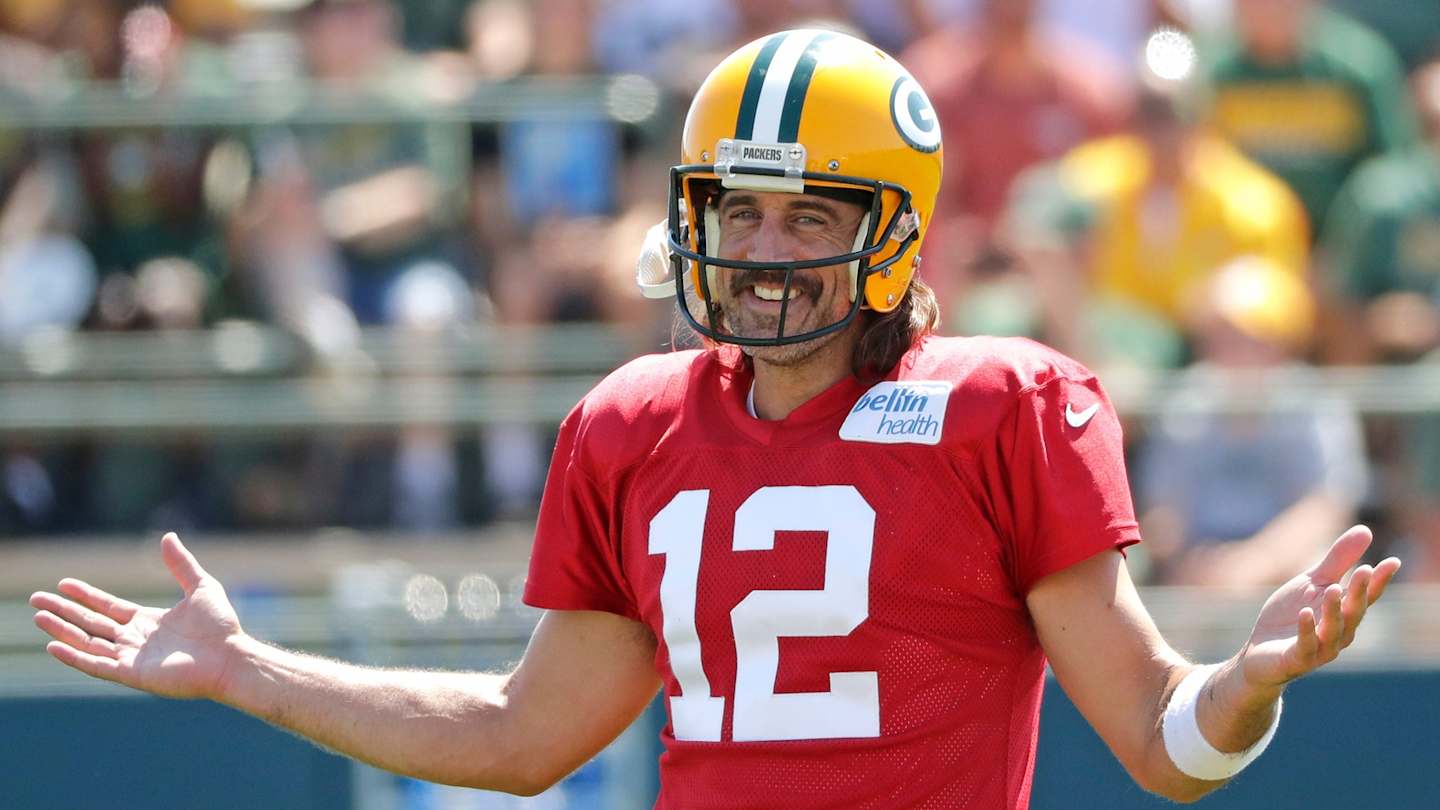 Aaron Rodgers Was Fired Up During Danny Etling’s Long TD Run (Video ...