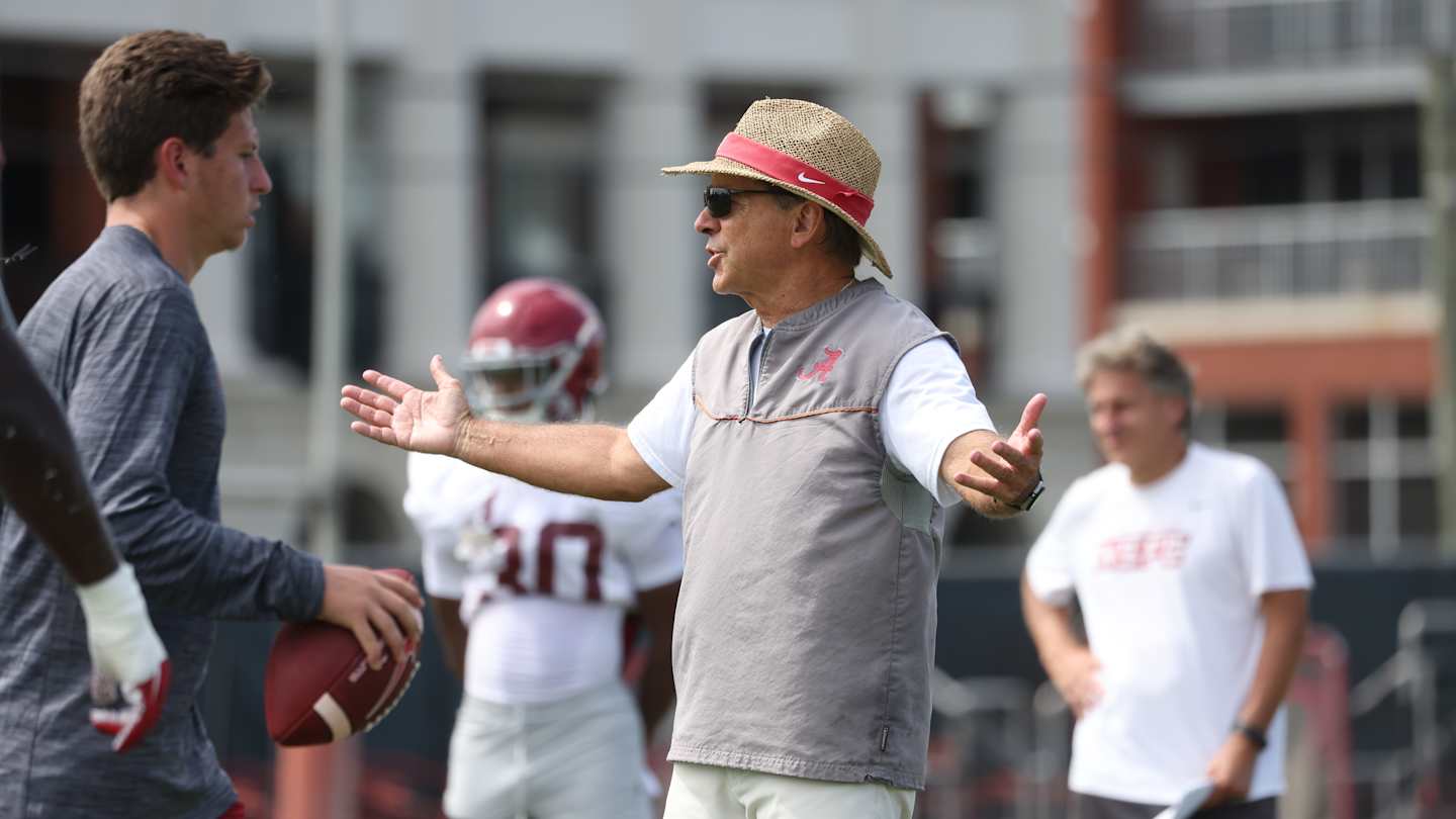Nick Saban Demands More from Second String Following Scrimmage - Sports ...