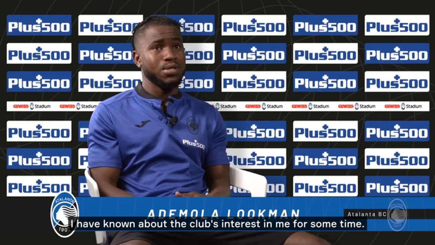 Lookman's fist words as an Atalanta player - Soccer - OneFootball on ...