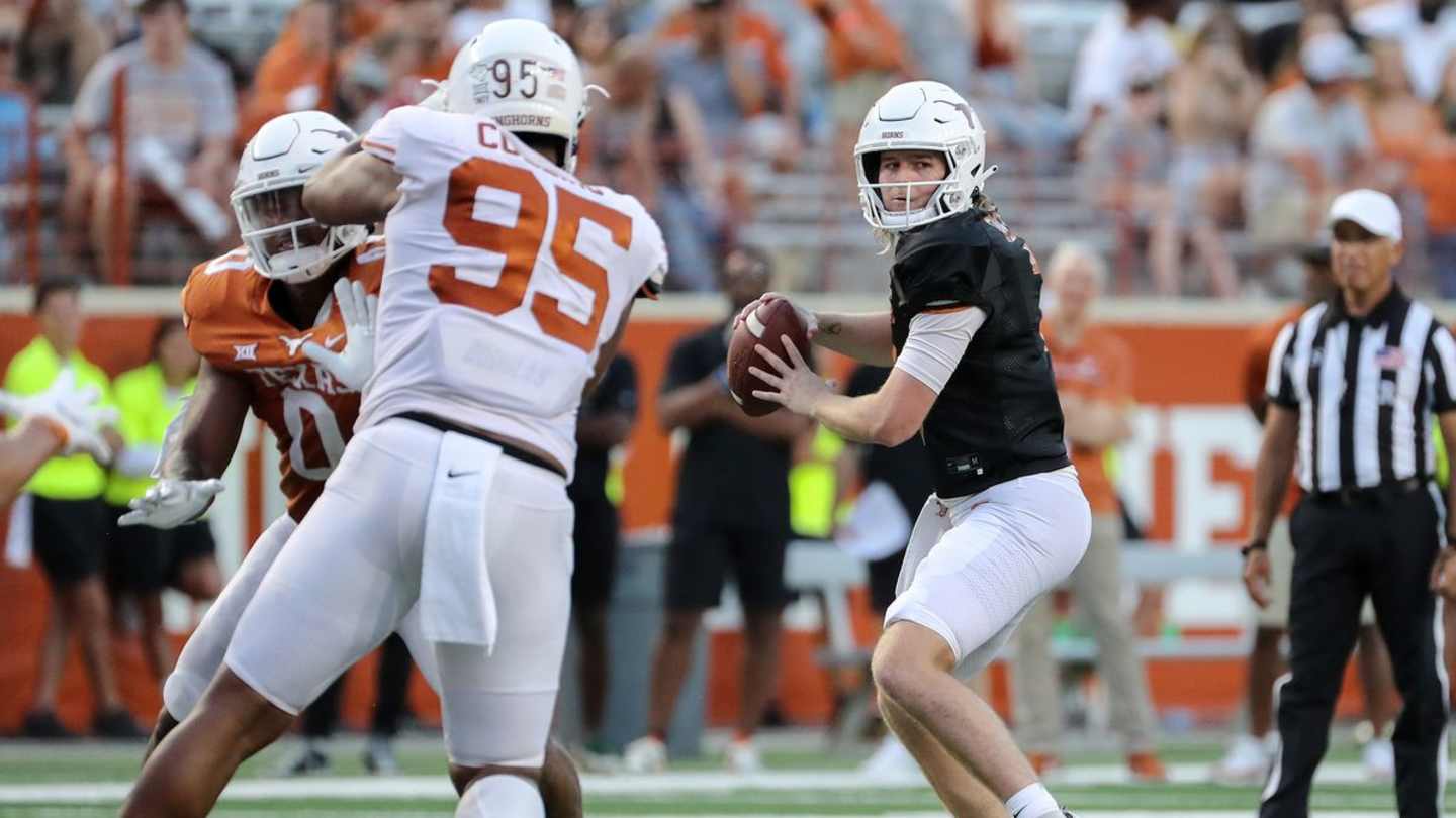 Longhorns Quinn Ewers 'Excited' For First Start As Texas QB - Sports Illustrated Texas Longhorns ...