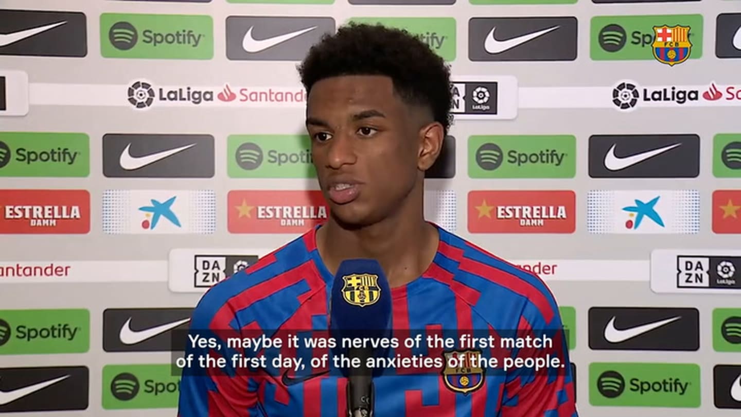 Balde and Gavi about the match against Valladolid - Soccer ...