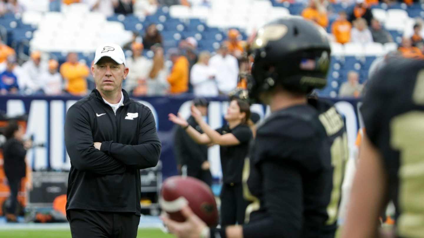 Jeff Brohm Previews Purdue Football's Season Opener Against Penn State ...