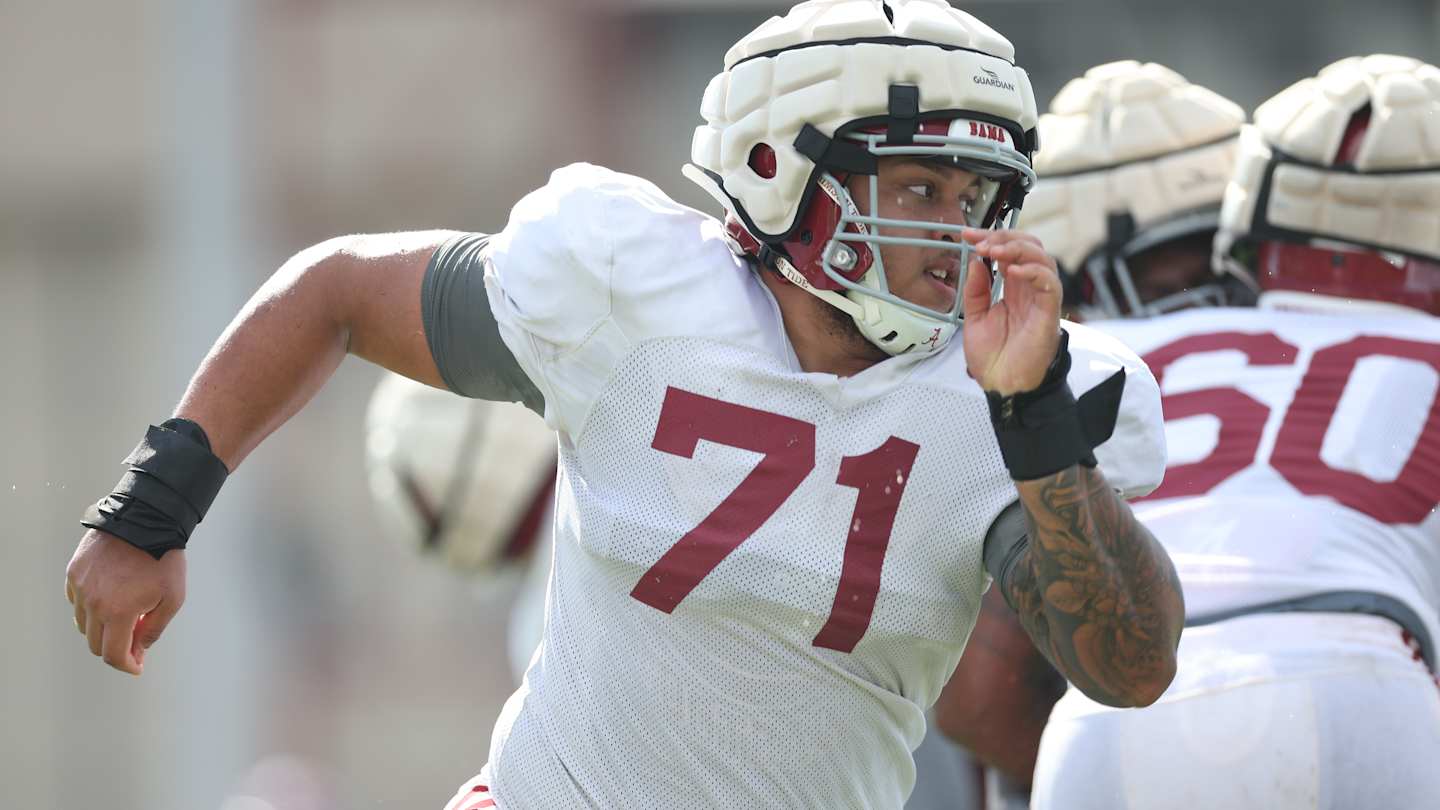 Alabama's Offensive Line Seeks Intensity, Discipline after Lackluster ...