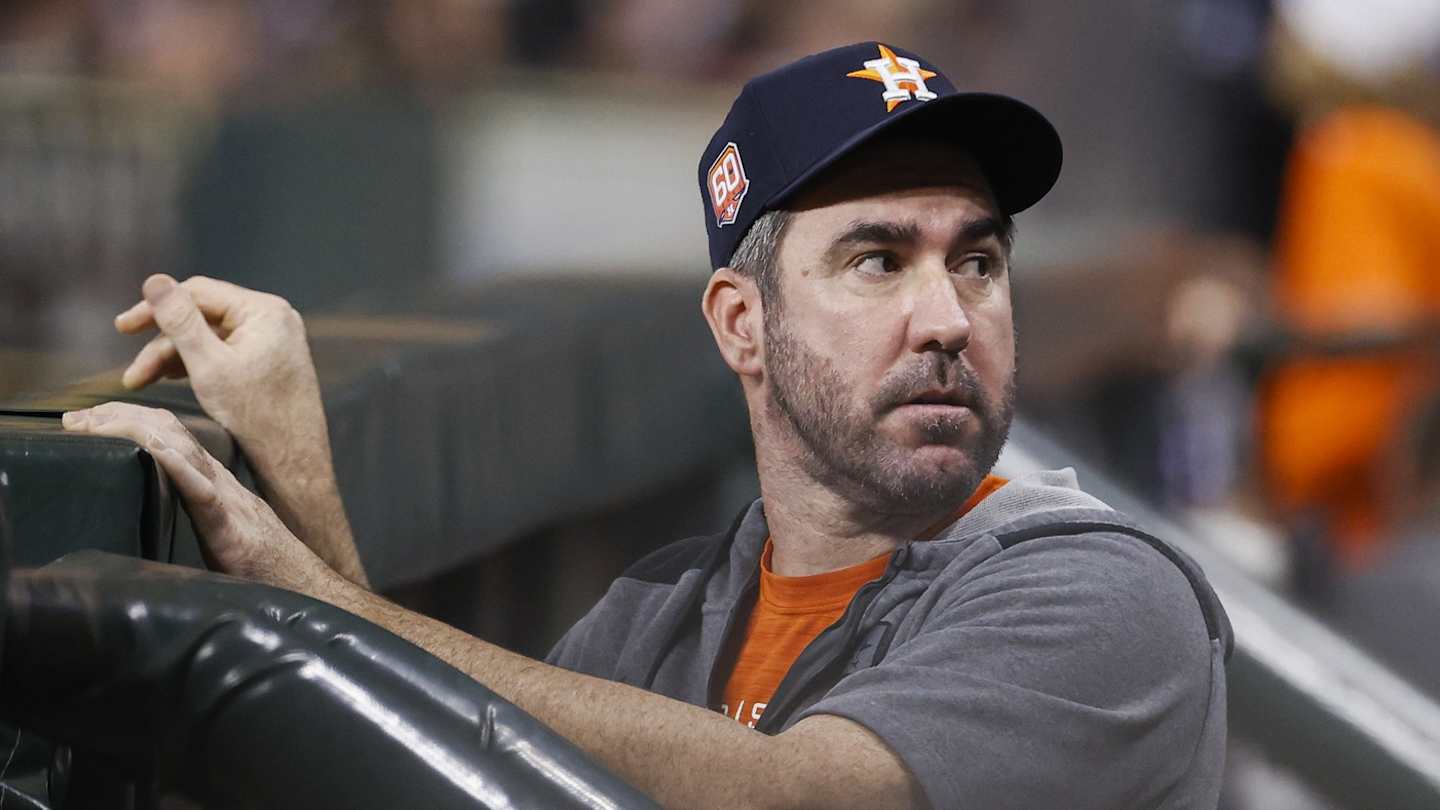 Houston Astros' Justin Verlander Lands On IL with Right Calf Injury ...