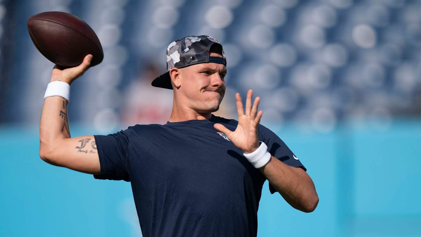 Tennessee Titans: Logan Woodside Ready to do His Part on Practice Squad ...